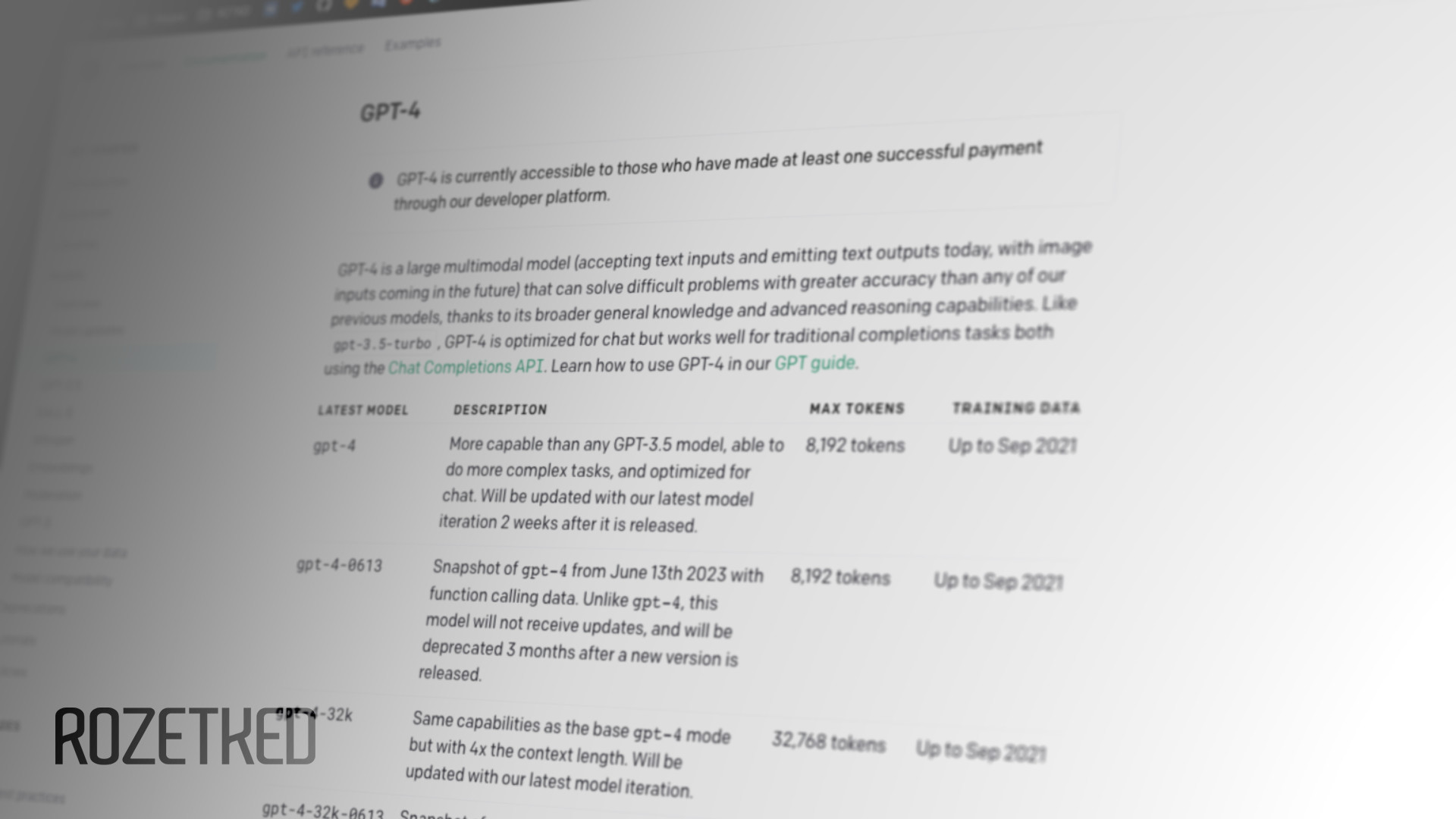 OpenAI открыла доступ для разработчиков к последней версии языковой модели — GPT-4 - Rozetked.me