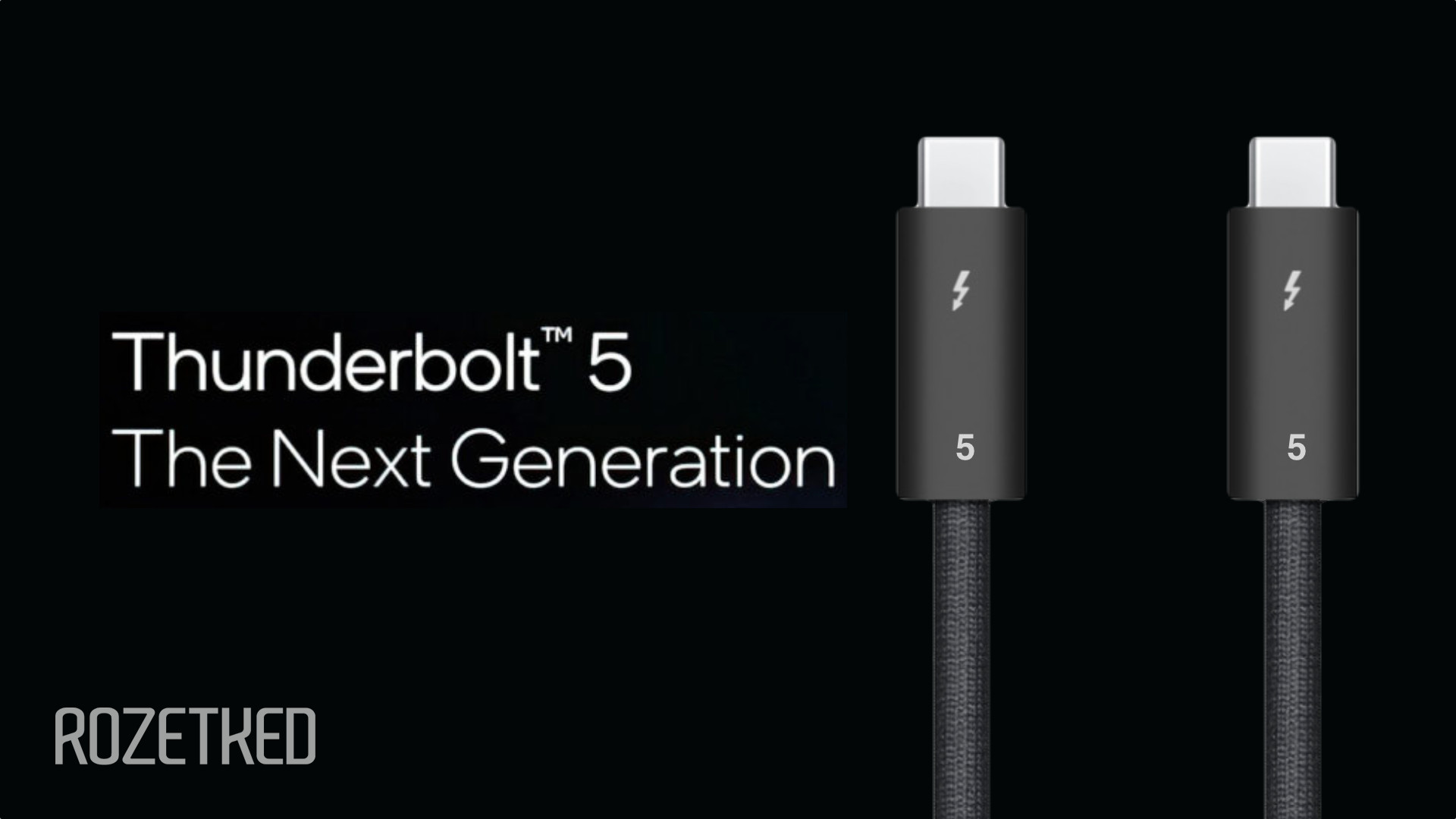 Intel представила Thunderbolt 5 с пропускной способностью до 120 Гбит/с и питанием до 240 Вт ...